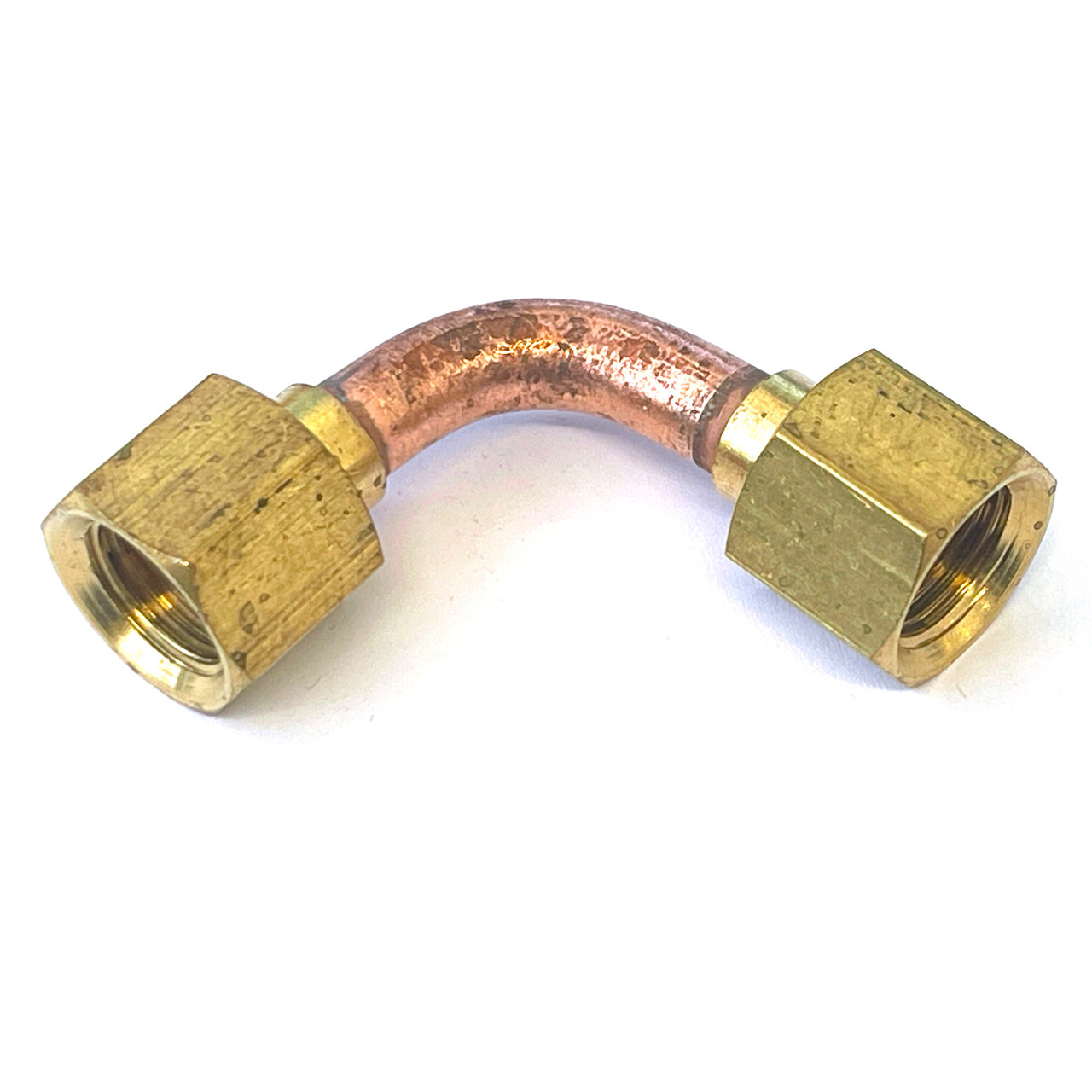 Heat Exchanger to Brew Group Pipe Tube - Copper with brass 1/4" BSP ...