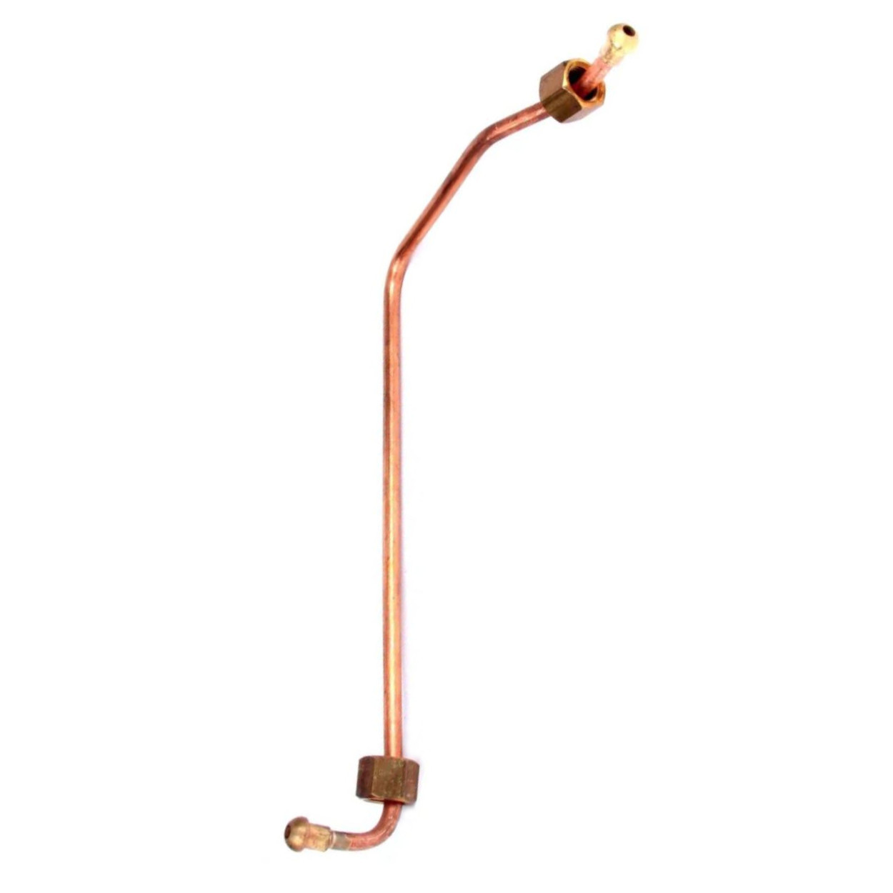 Water Tap fabricated supply tube / pipe / fitting - 1/4" BSPM - 1/4 ...