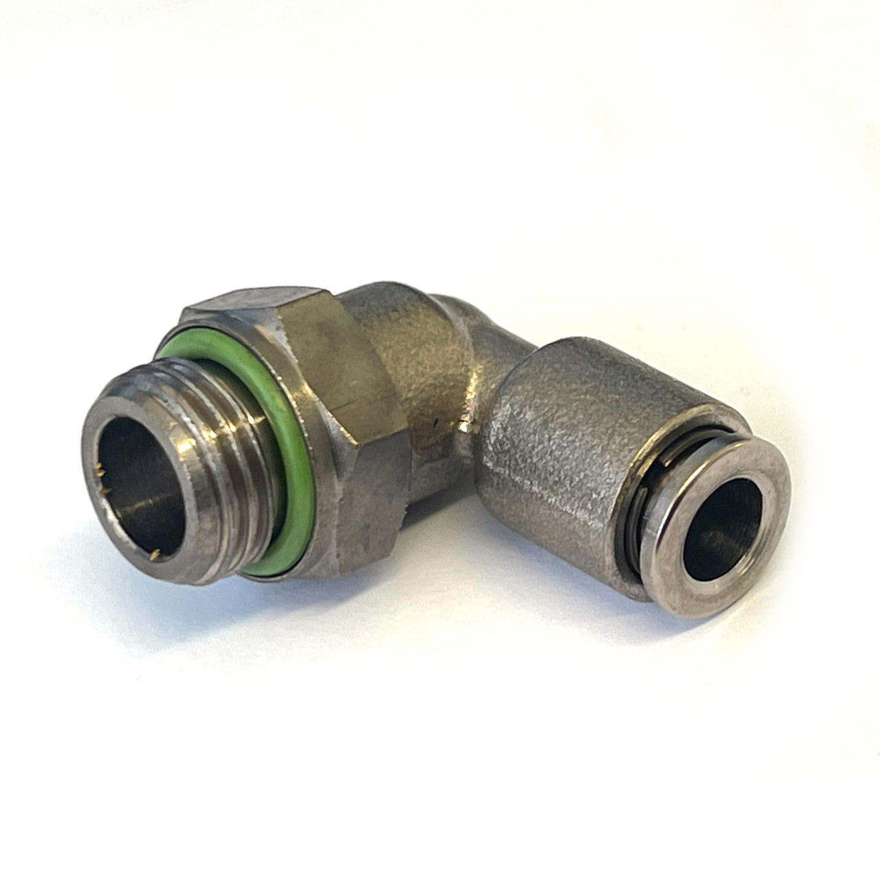 Fitting Elbow L-Shaped 90 DEGREE - Rotating - 6mm Press-Fit - 1/4" BSPM ...