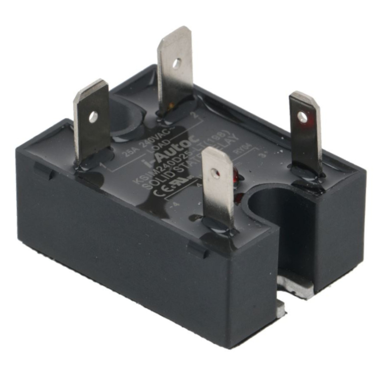 Solid State Relay SSR Electric - Load 25A 250VAC - Input 4VDC - 32VDC ...