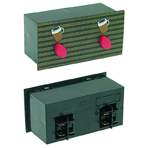Push-Button Panel 2 Buttons ASTORIA 18371018 - ESPRESSO MACHINE COMPANY