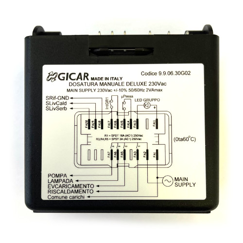 Control Box - Water Level Auto-fill Regulator - 230Vac - DOS MANUALE ...
