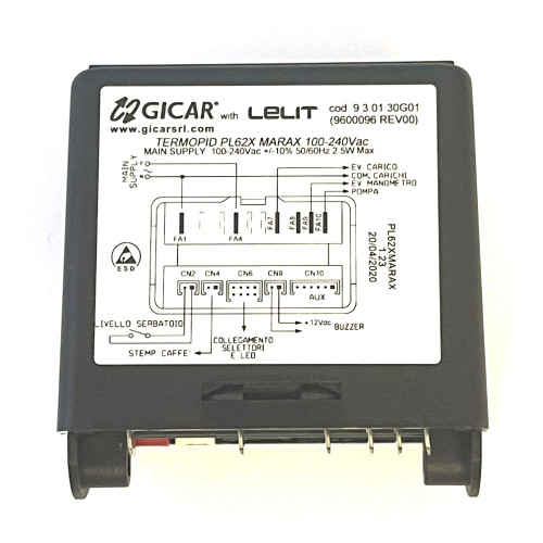Control Box - Water Level Auto-fill Regulator - 100-240Vac - GICAR 9.3. ...