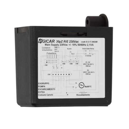 Doser Control Box - Water Level Auto-fill Regulator - 230Vac - GICAR 9. ...