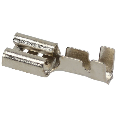 Female Flat Spade Blade Connector 6.3mm - FASTON Crimp Connection ...