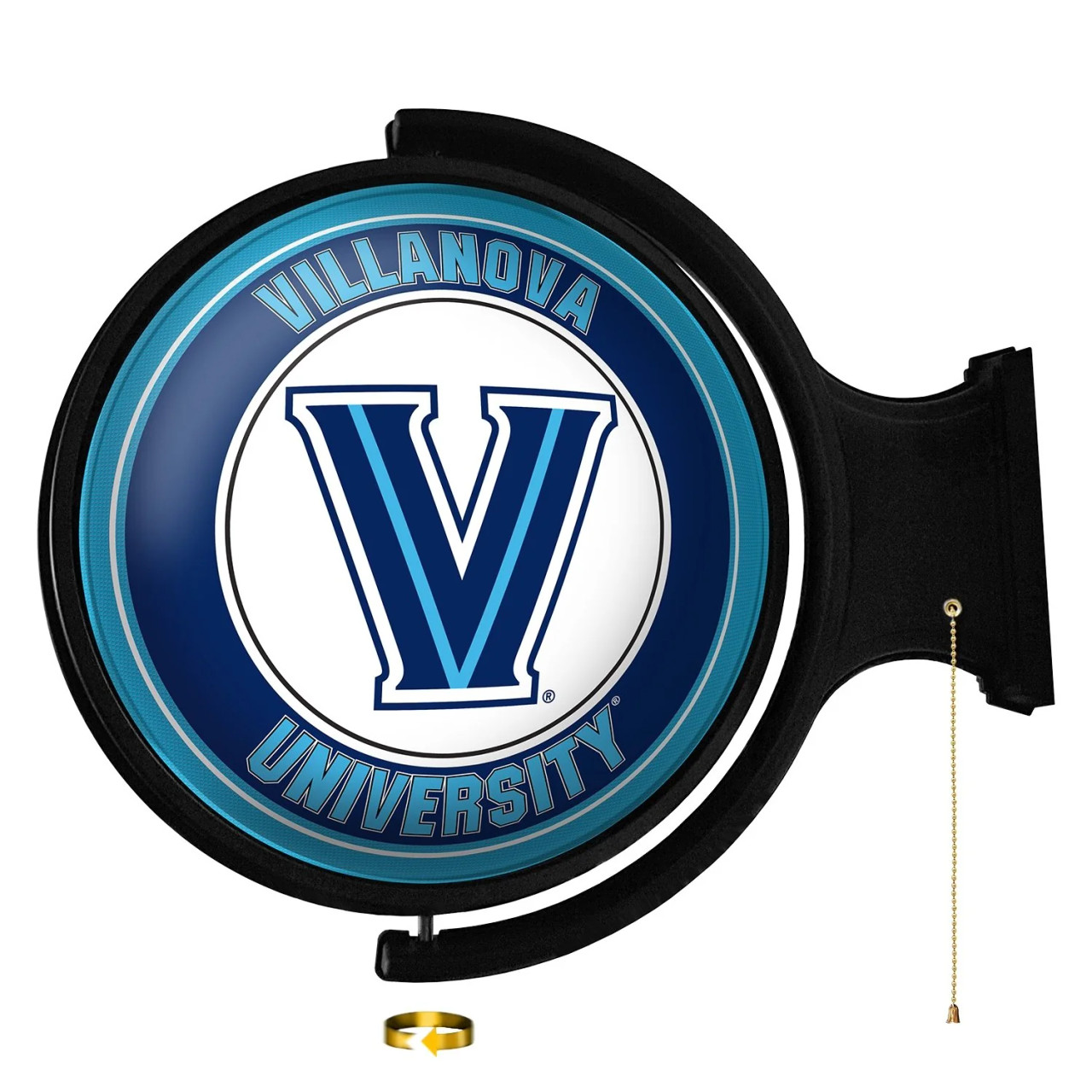Villanova Wildcats Original Round Rotating Lighted Wall Sign