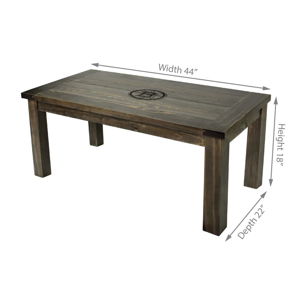 Boston Bruins Reclaimed Coffee Table, 587-4001