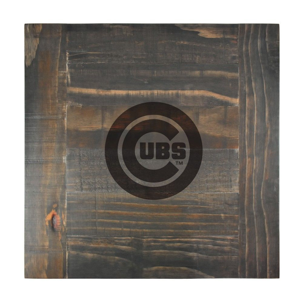 Chicago Cubs Reclaimed Side Table, 587-6005