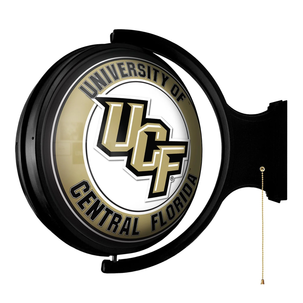 Ucf Knights Original Round Rotating Lighted Wall Sign