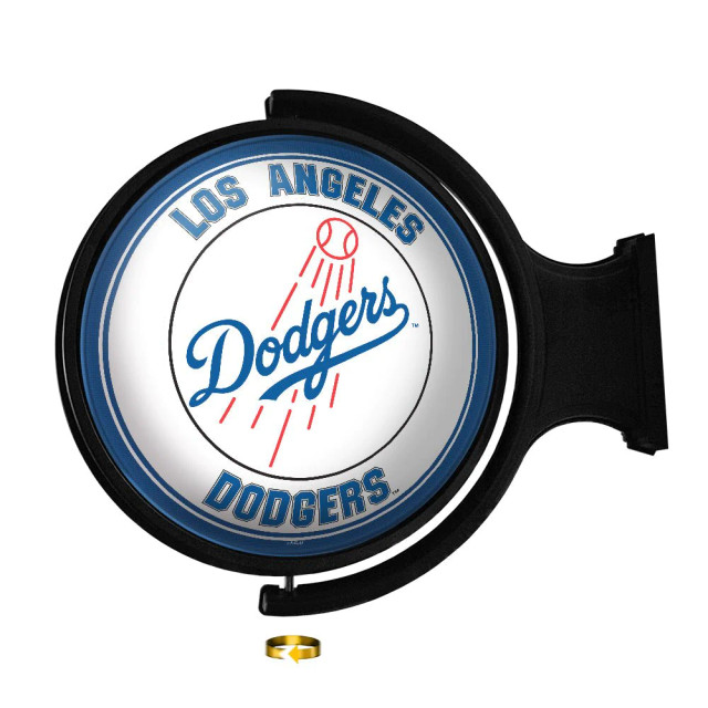 Los Angeles Dodgers: Original Round Rotating Lighted Wall Sign, MBLADO ...