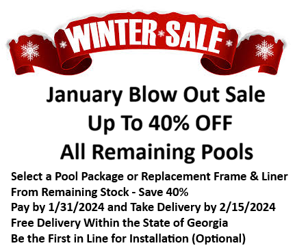 Complete Round and Oval Above Ground Swimming Pool Packages, Rec Warehouse