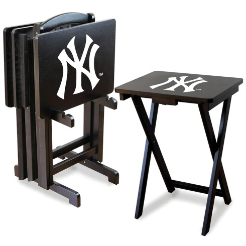 86-2001, NY Yankees TV Snack Tray Set, FREE SHIPPING