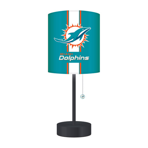 484-1008 Miami Dolphins Desk Lamp, FREE SHIPPING