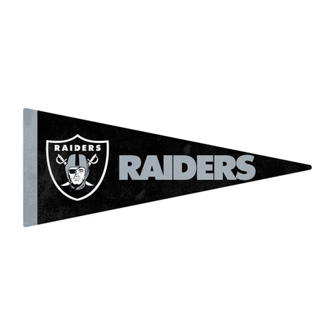 695-1010 Las Vegas Raiders 30" Wood Pennant
