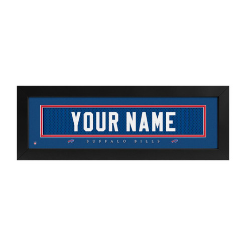 Buffalo Bills Name Plate Custom Print