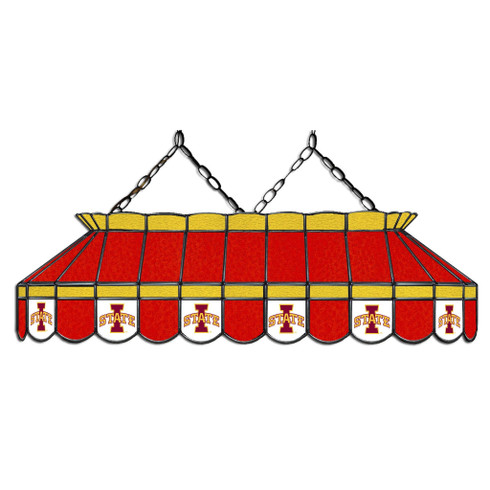 Iowa State Cyclones 40" Stained Glass Lamp