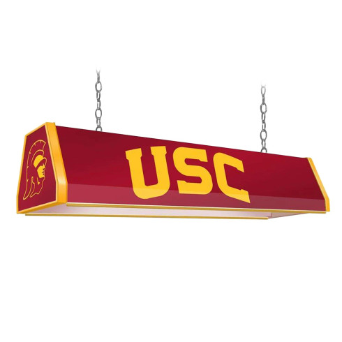 USC Trojans Standard Pool Table Light, Red and Gold