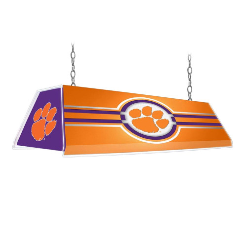 Clemson Tigers: Edge Glow Pool Table Light, NCCLEM-320-01A, NCCLEM-320-01B