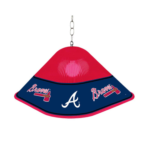 Atlanta Braves: Blue/Red Game Table Light, MBBRAVES-410-01A