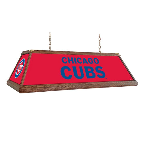 Chicago Cubs: Premium Wood Pool Table Light "A" Version, MBCUBS-330-01A