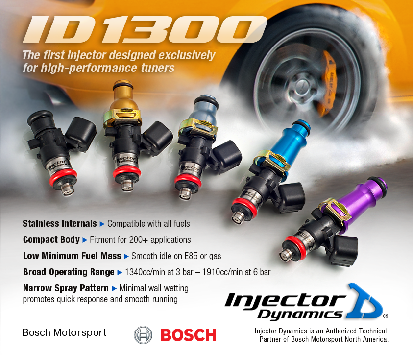Injector Dynamics- "ID1300-XDS" Fuel Injectors (2011-2016 Mustang ...