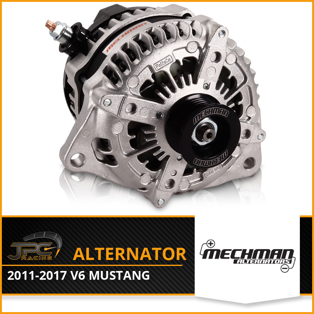 Mechman 370 Amp Elite Series Alternator for Ford Late Model V6 - Justin ...
