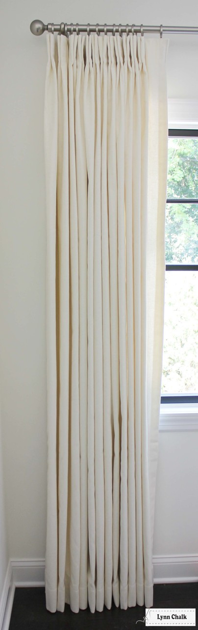 Trend Linen/Cotton 01838T Drapes with Samuel & Sons 977 56199 Trim