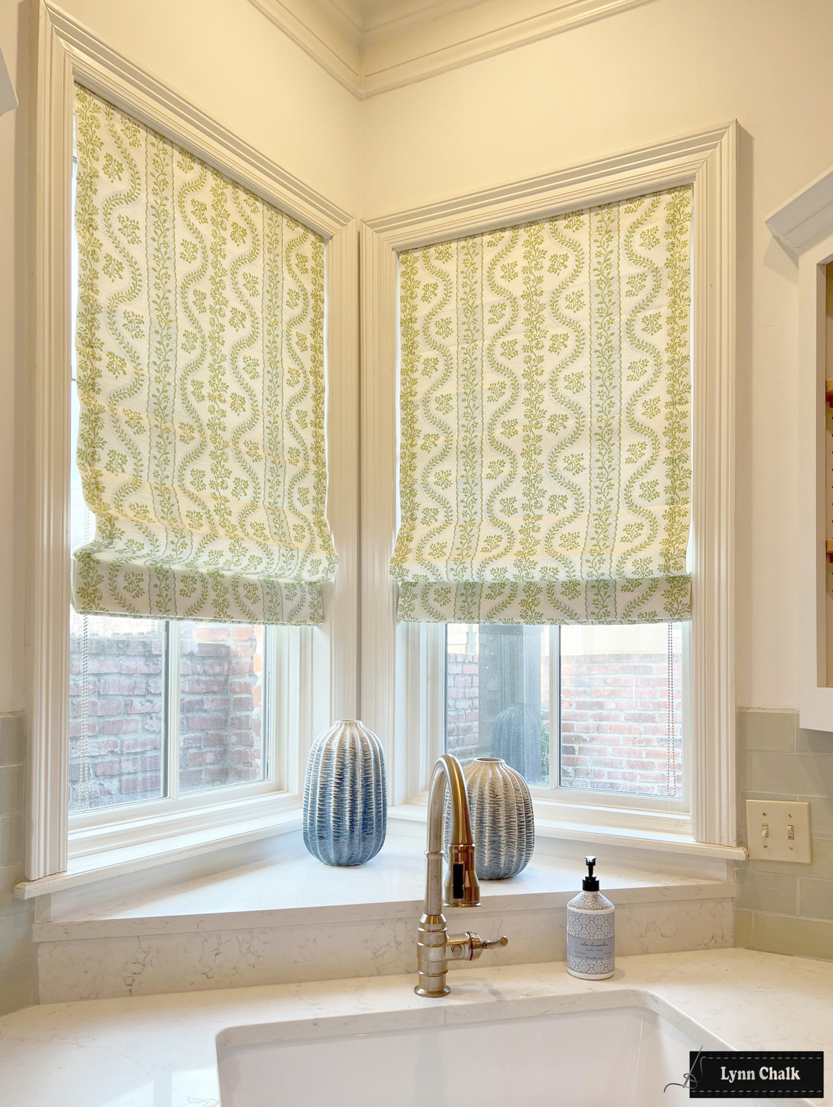 Sister Parish Dolly Custom Drapes in Girls Room