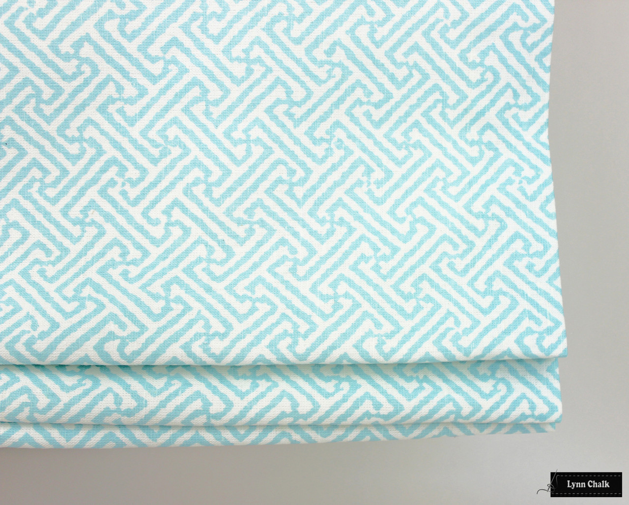 Quadrille China Seas Java Java Custom Roman Shade (Shown in New Shrimp ...