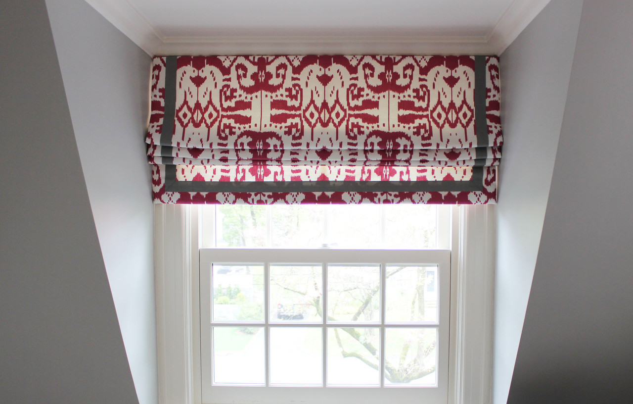 Custom Pillow in Quadrille China Seas Island Ikat