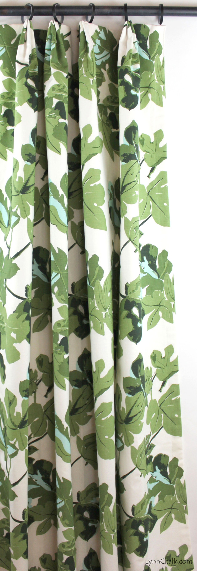 Peter Dunham Fig Leaf Roman Shades in Original on White (also comes in ...