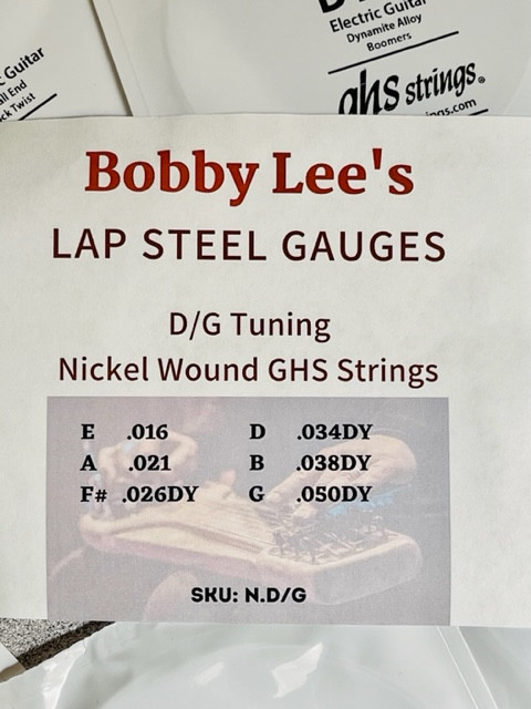 Steel Guitar Strings | Pedal & Non-Pedal Sets and Singles