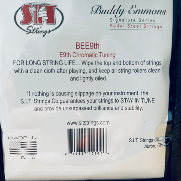 Steel Guitar Marketplace - S.I.T. Buddy Emmons E9th Powerwound 10 ...