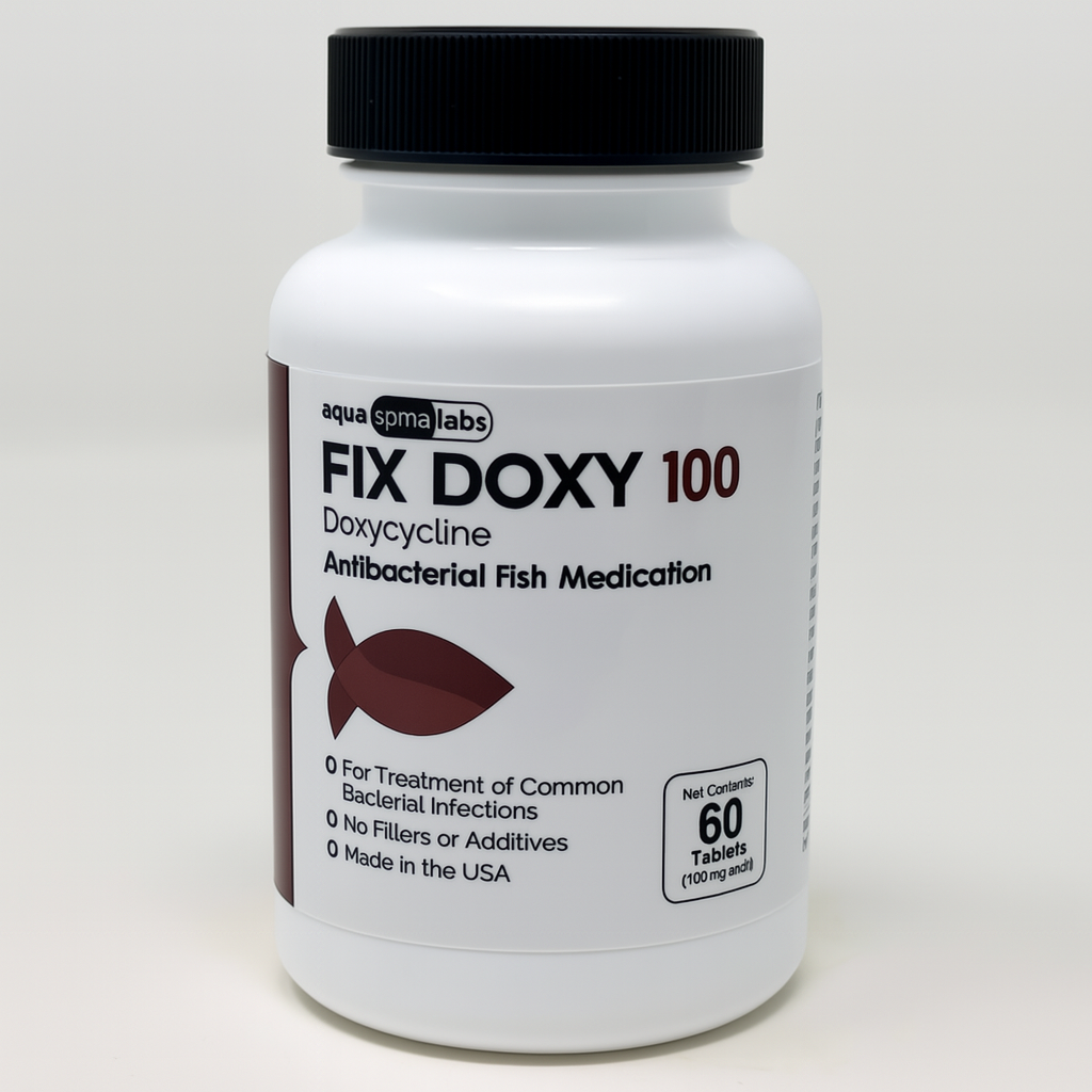 Fish Doxy Doxycycline 100 mg 60 Capsules | fish antibiotics
