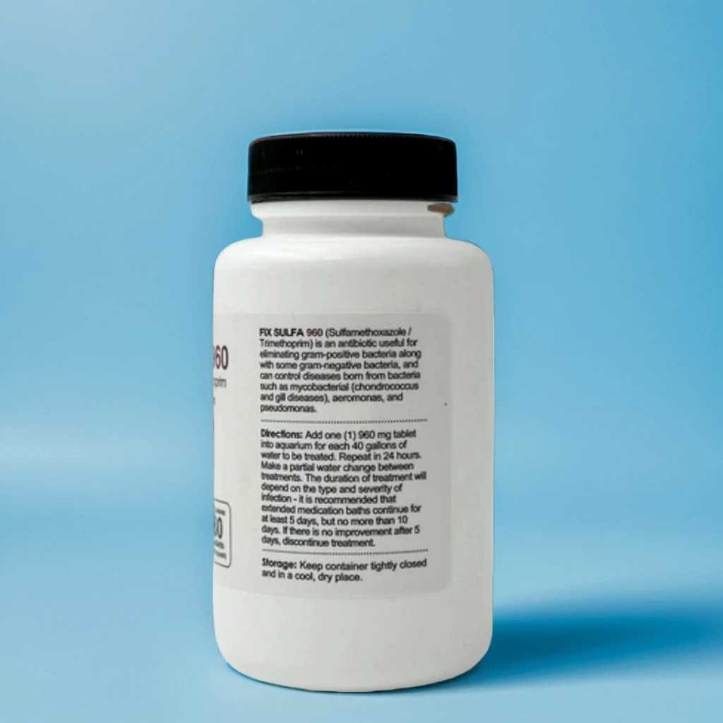 Fish Sulfa sulfamethoxazole Fix Sulfa 960 (30 Tablets)