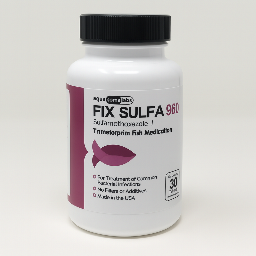 Fish Sulfa sulfamethoxazole Fix Sulfa 960 (30 Tablets)