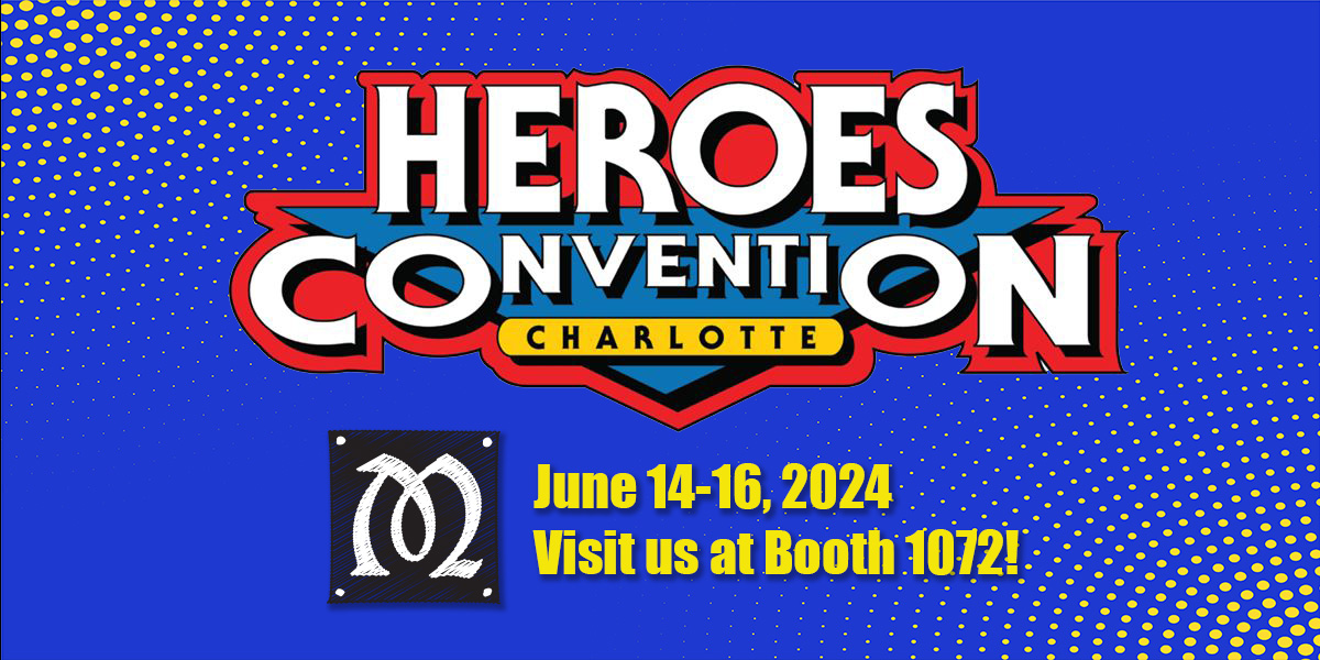 Clayburn Moore & CS Moore Studio at 2024 Heroes Convention Charlotte! - csmoorestudio.com