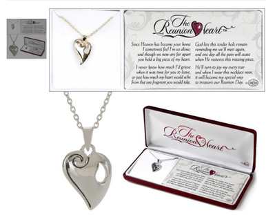 REUNION HEART NECKLACE
