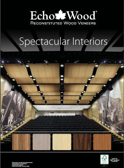 Echo Wood: Reconstituted Veneer | Oakwood Veneer Company
