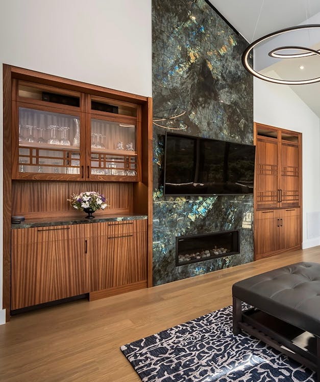 How to incorporate wood veneers into modern interior design? - Oakwood ...