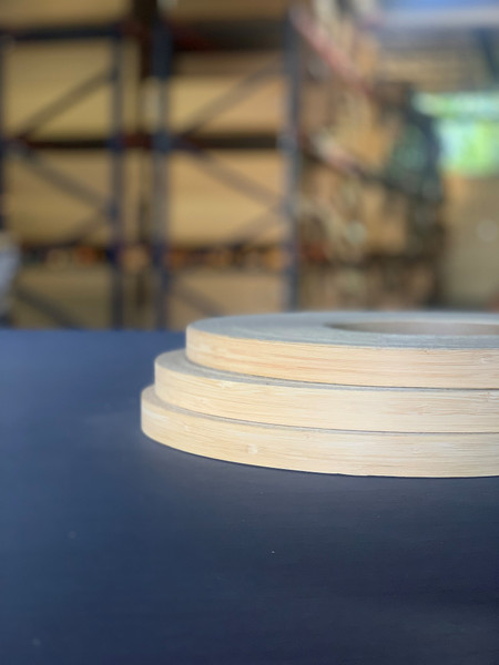 Bamboo Veneer Natural Planked Edge Banding | Blonde Bamboo Wood Veneers ...