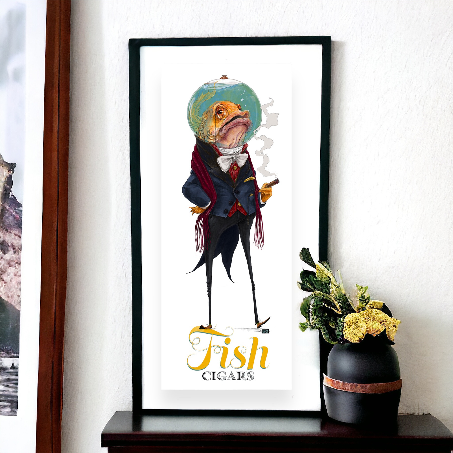 Edgar Fish Cigars | The Artwork