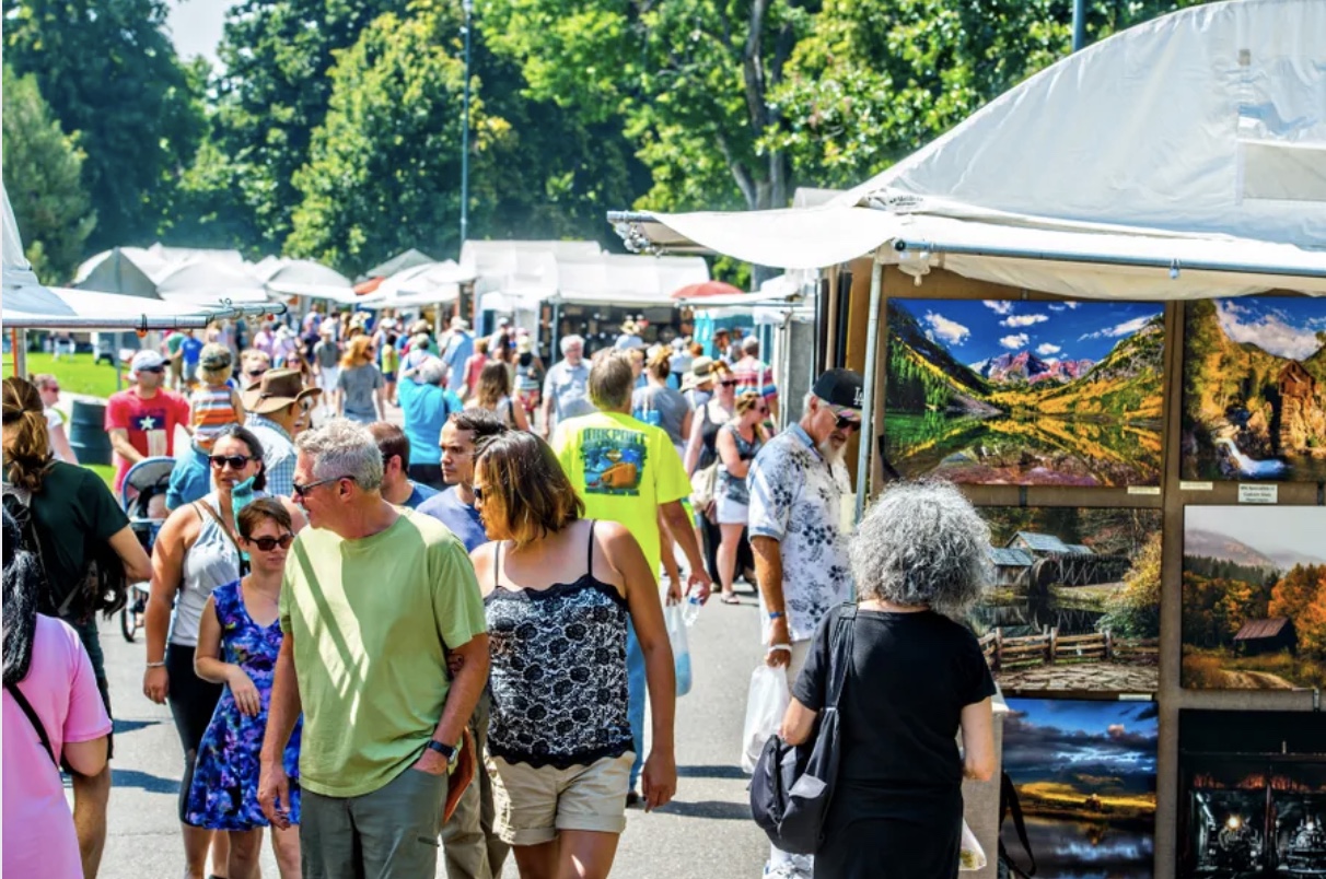 Cheeseman Park Art Festival!! - Mark Ludy Art & Books
