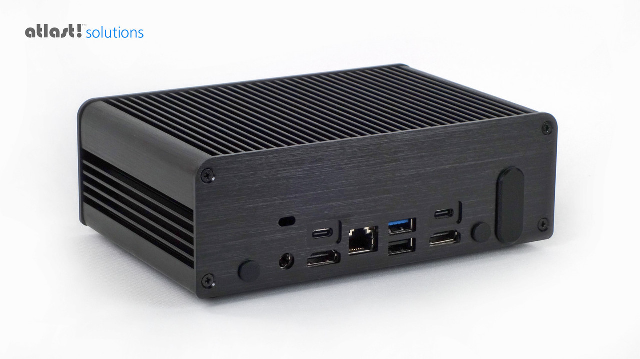 Fanless Intel NUC 11 Pro i3 in Compact Aluminium Case