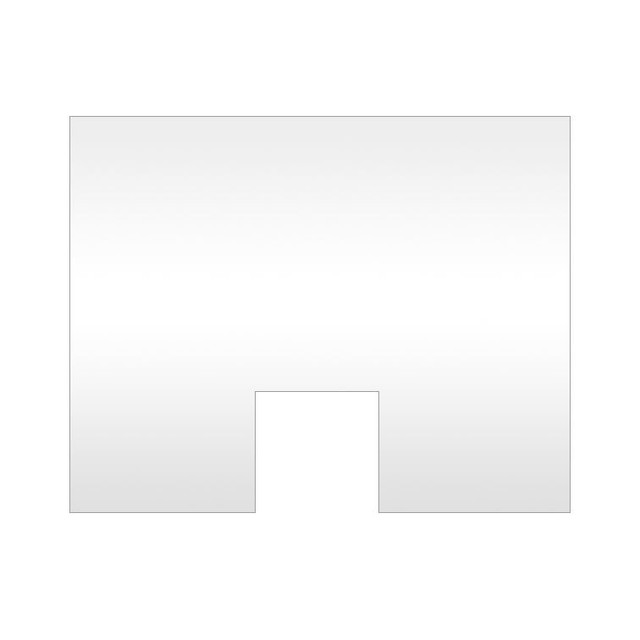 Safety Barrier for Checkstands with Access Hole with Access Hole ...