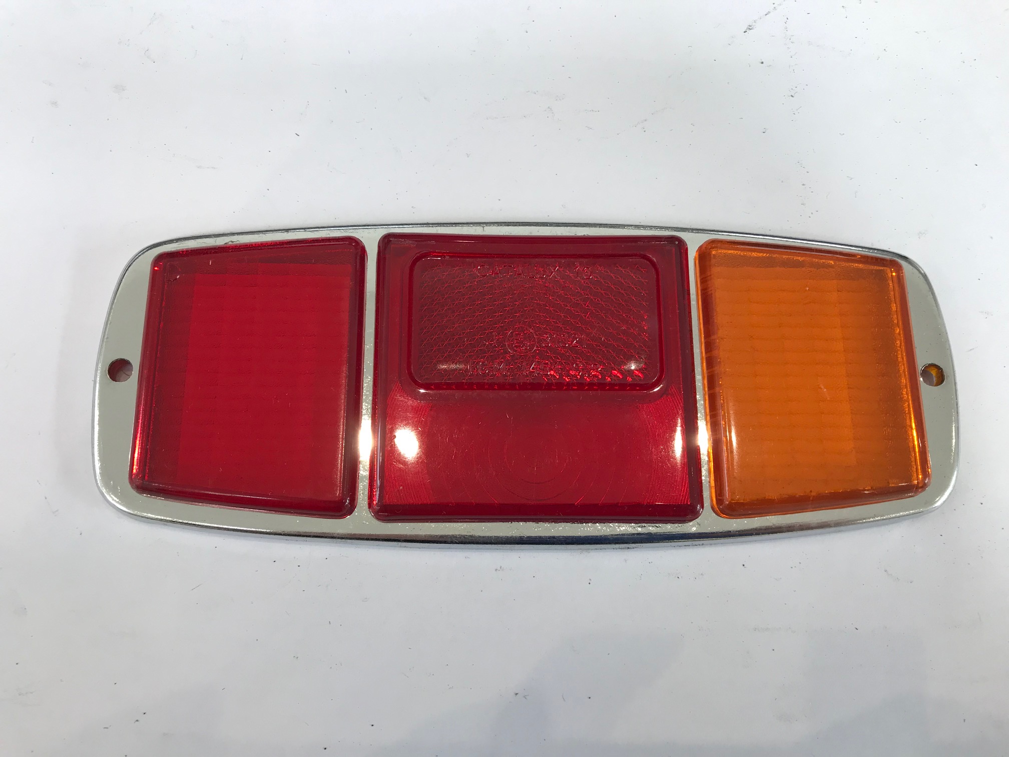 New Old Stock Catalux Right Rear Light lens - 10" models - Not bagged ...