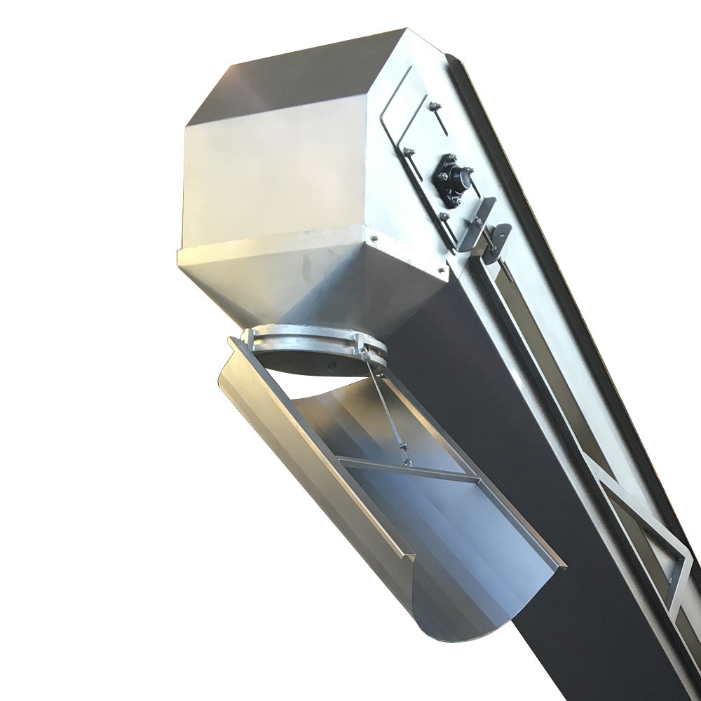 Rotating discharge chute