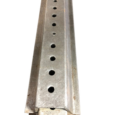 Recycled Rail Steel U-Channel End Posts