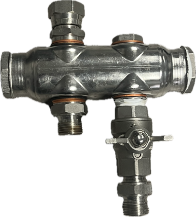 Steam Manifold, 1 x 2