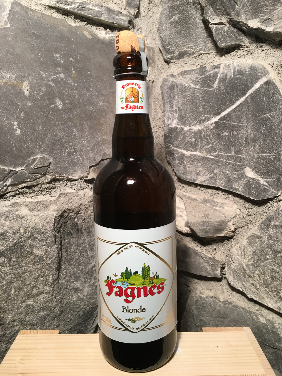 Fagnes blonde beer 75cl from Belgium